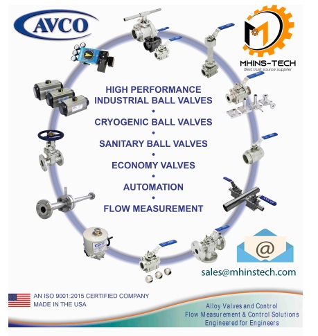 Avco Valves - Mhinstech